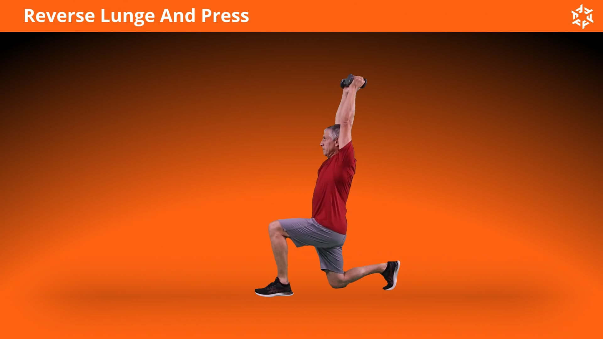 Hoe voer je Reverse Lunge Shoulder Press uit? - Functional Home Training