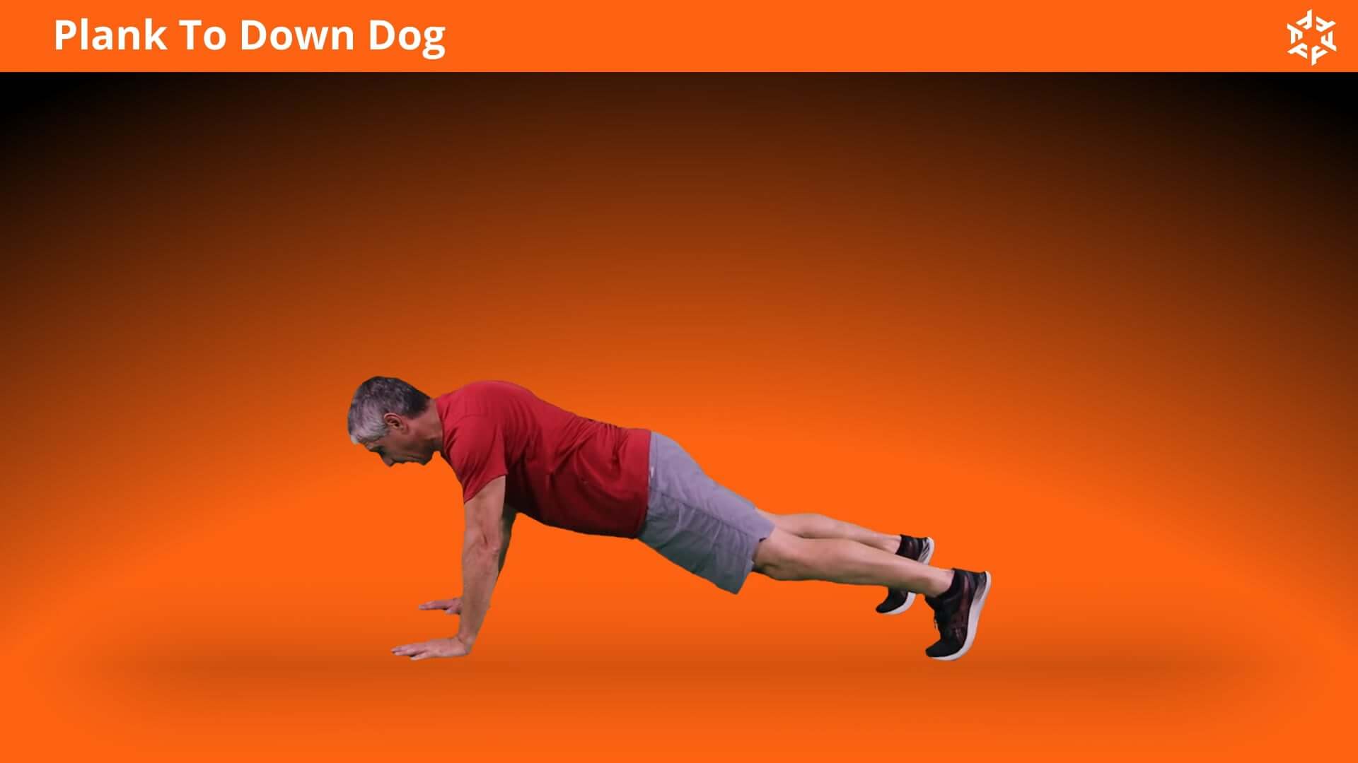 How do you perform Plank To Down Dog? - Functional Home Training