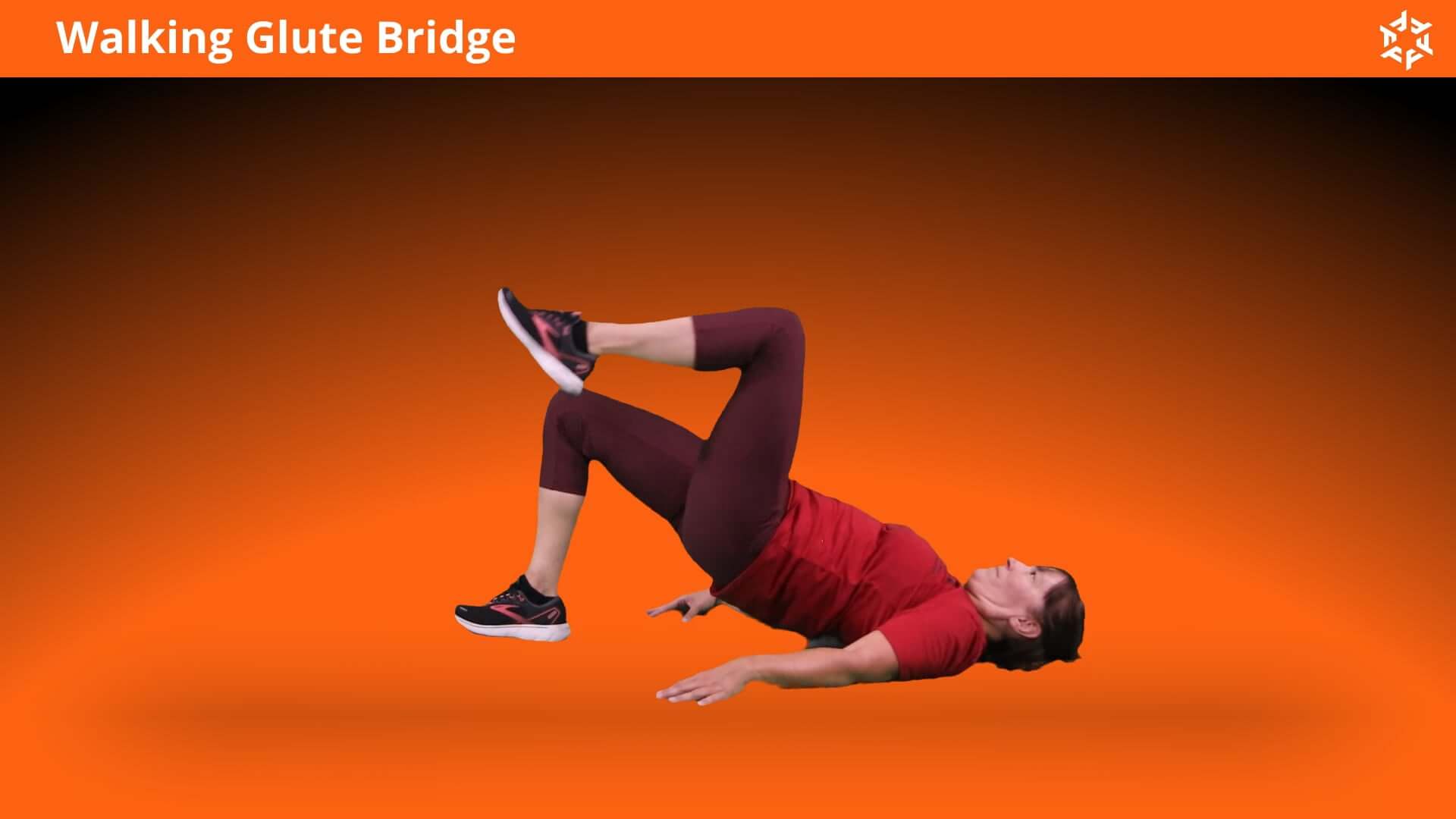 How do you perform Walking Glute Bridge? - Functional Home Training